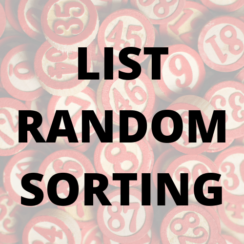 Random Order of a List Plugin | Bubble